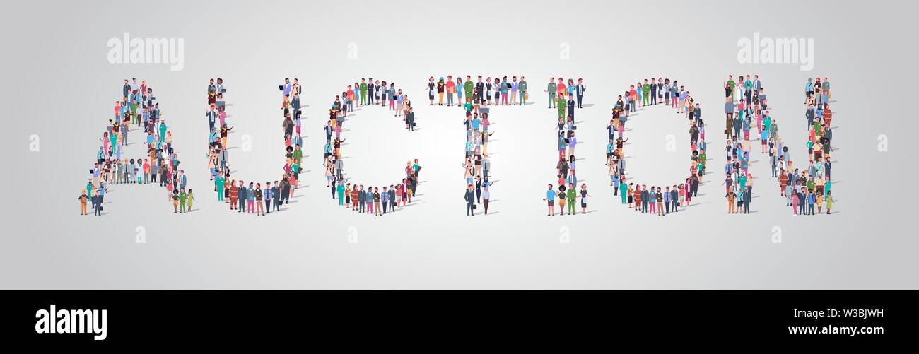 African auction Stock Vector Images - Alamy