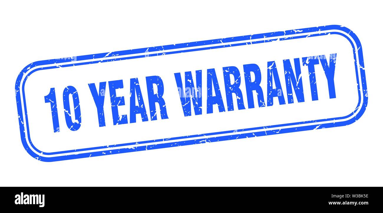 Ten year guarantee Stock Vector Images - Alamy