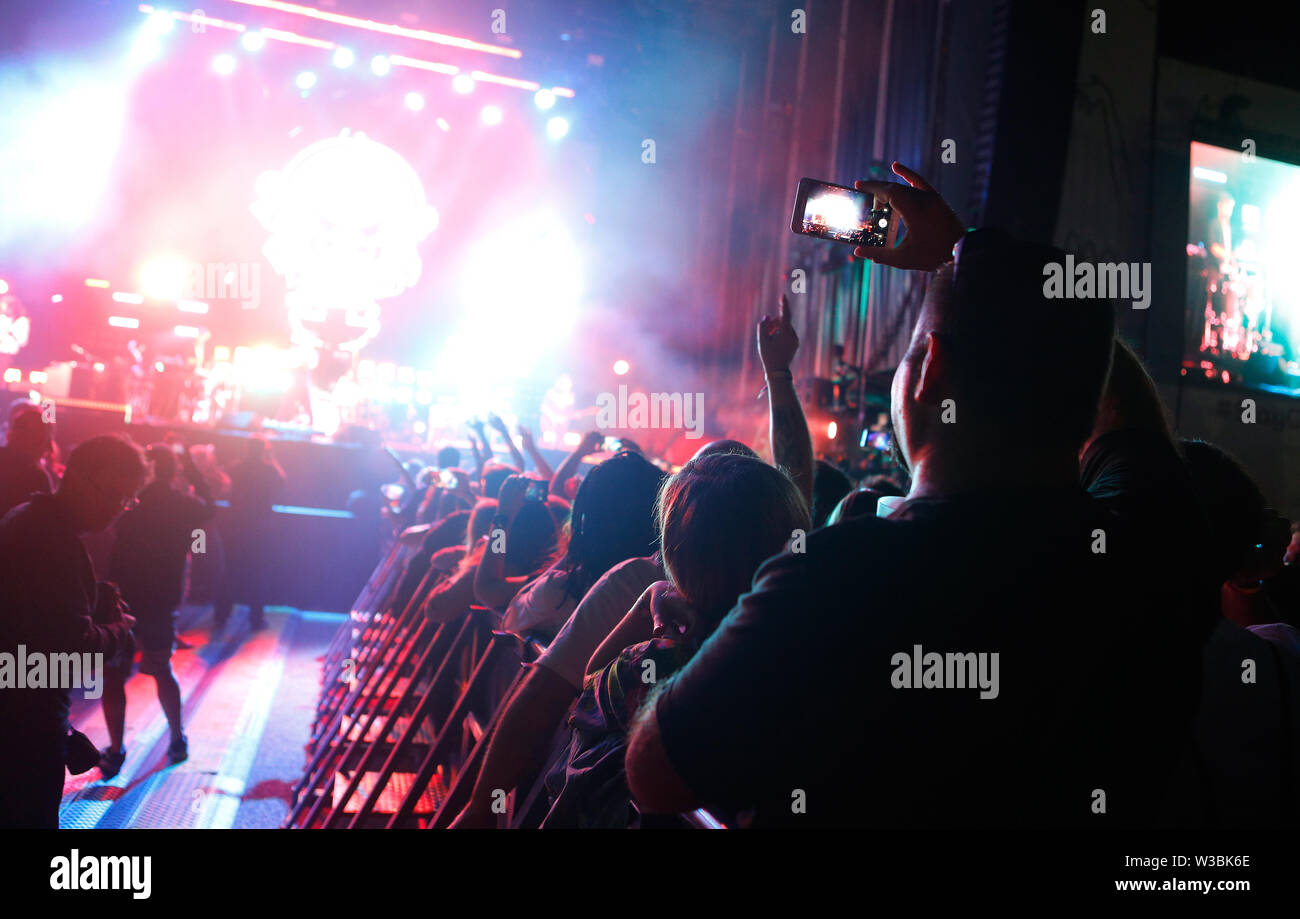 Event fans hi-res stock photography and images - Alamy