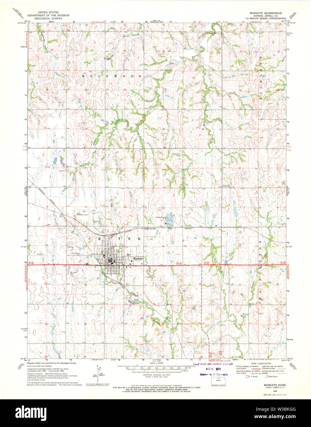 Mankato map hi-res stock photography and images - Alamy