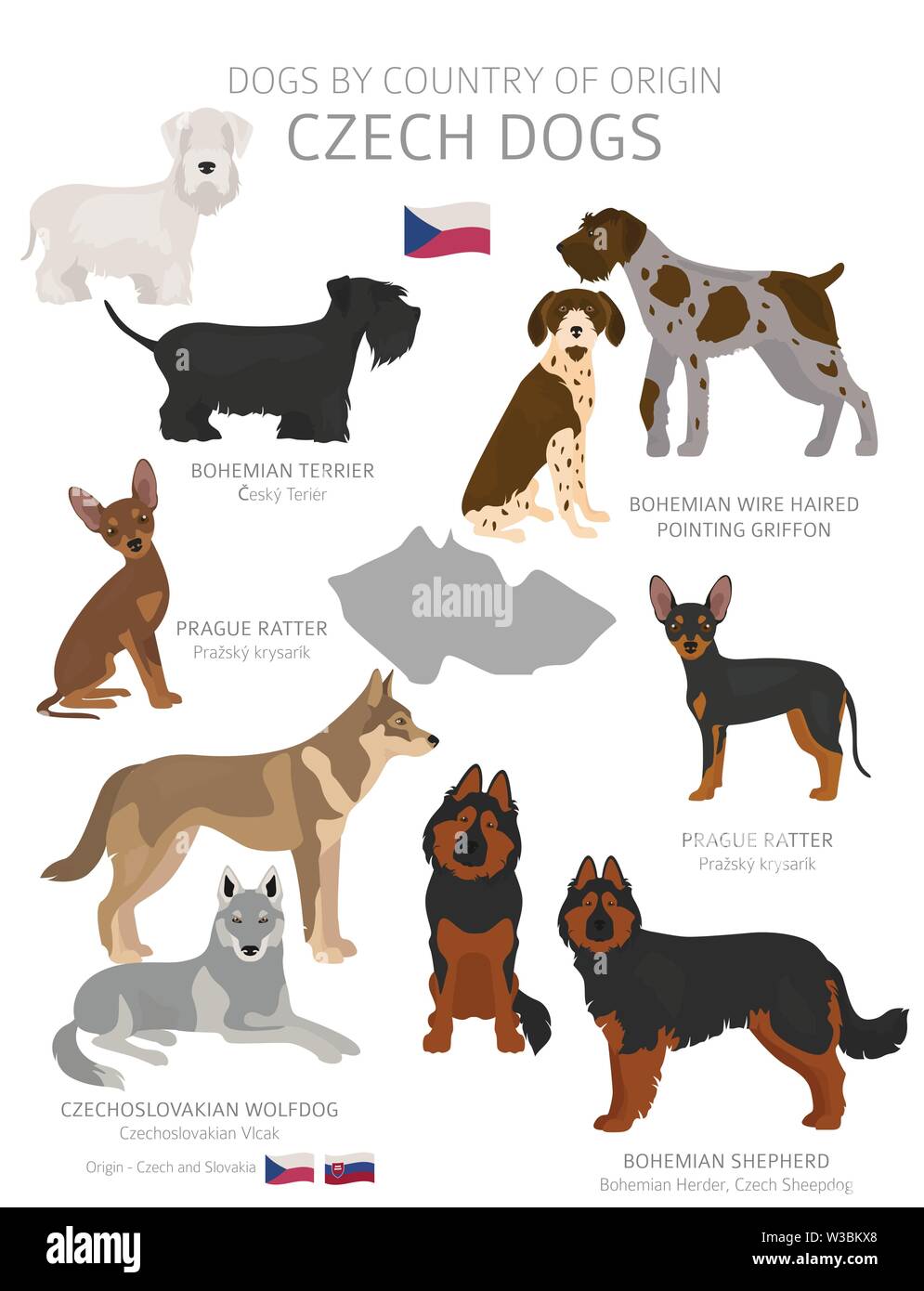 Czechoslovakia animal Stock Vector Images - Alamy