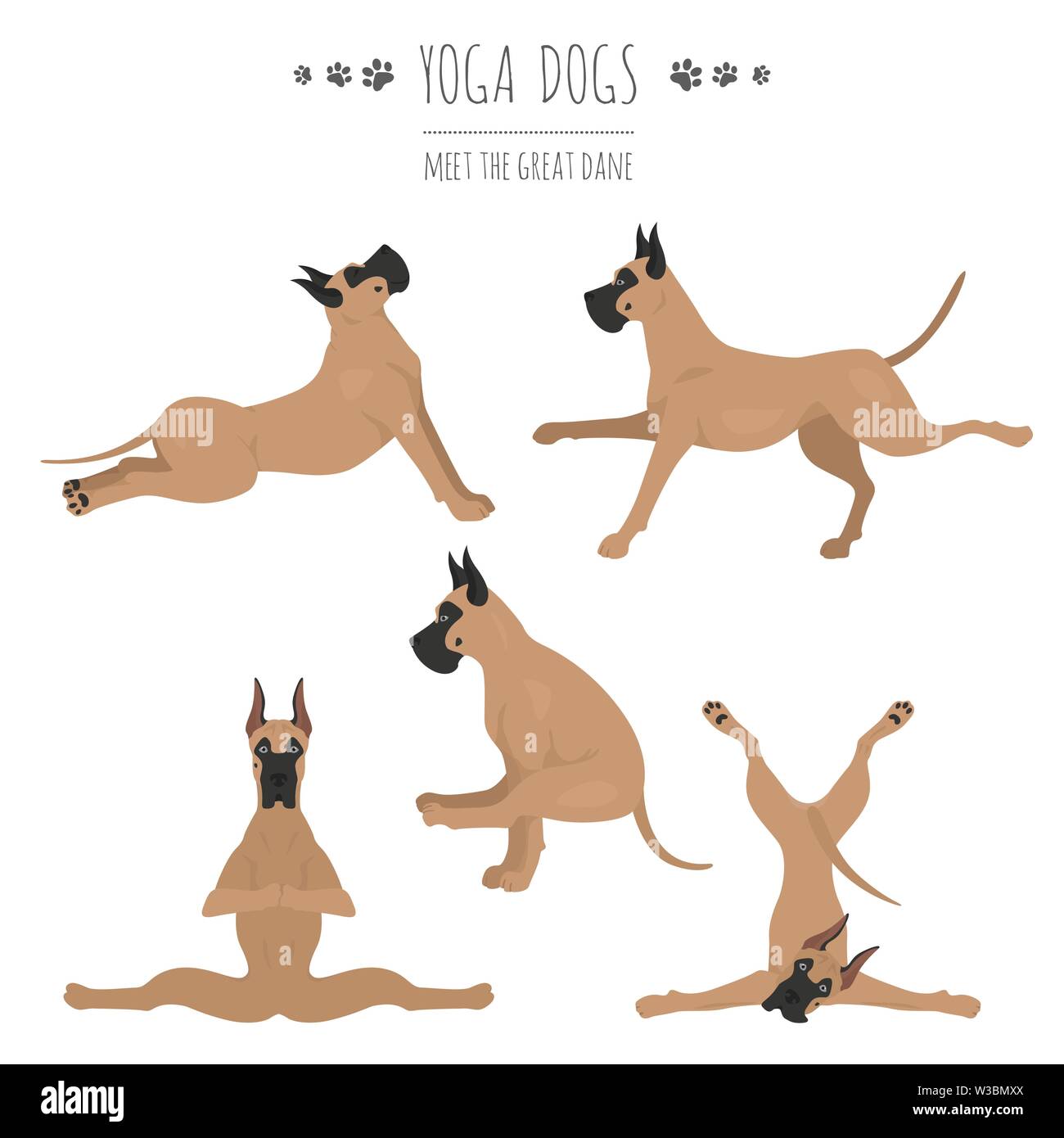 Giant breed dogs Stock Vector Images - Alamy