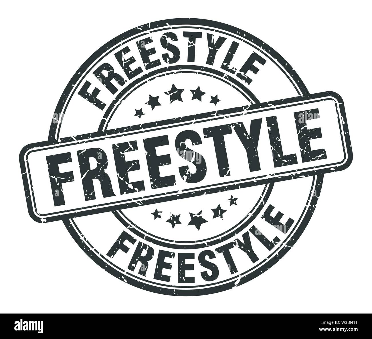 Freestyle stamp Black and White Stock Photos & Images - Alamy
