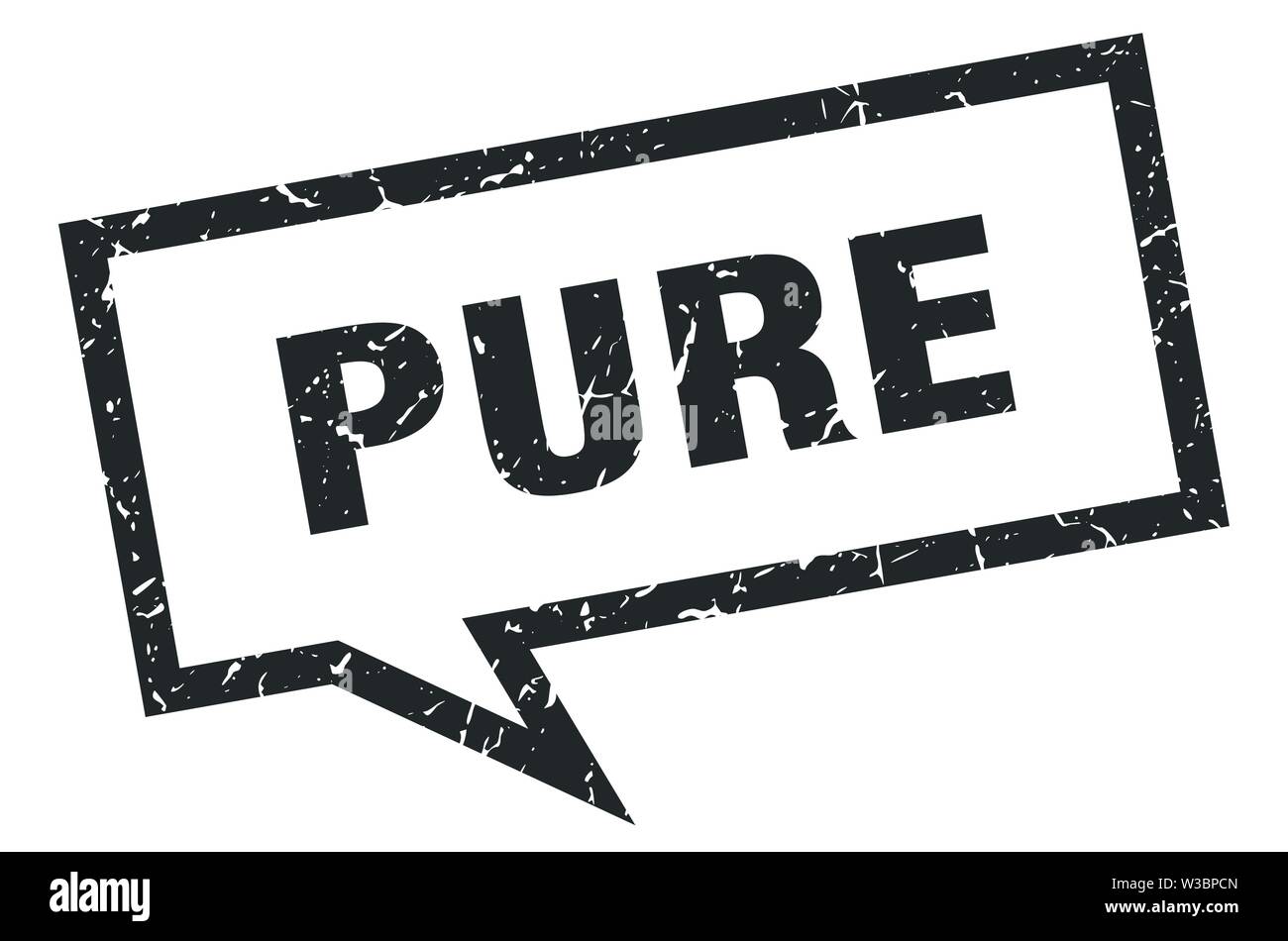 Pure stamp sign seal Black and White Stock Photos & Images - Alamy