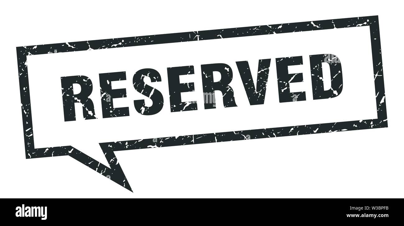 Reserved word background Stock Vector Images - Alamy