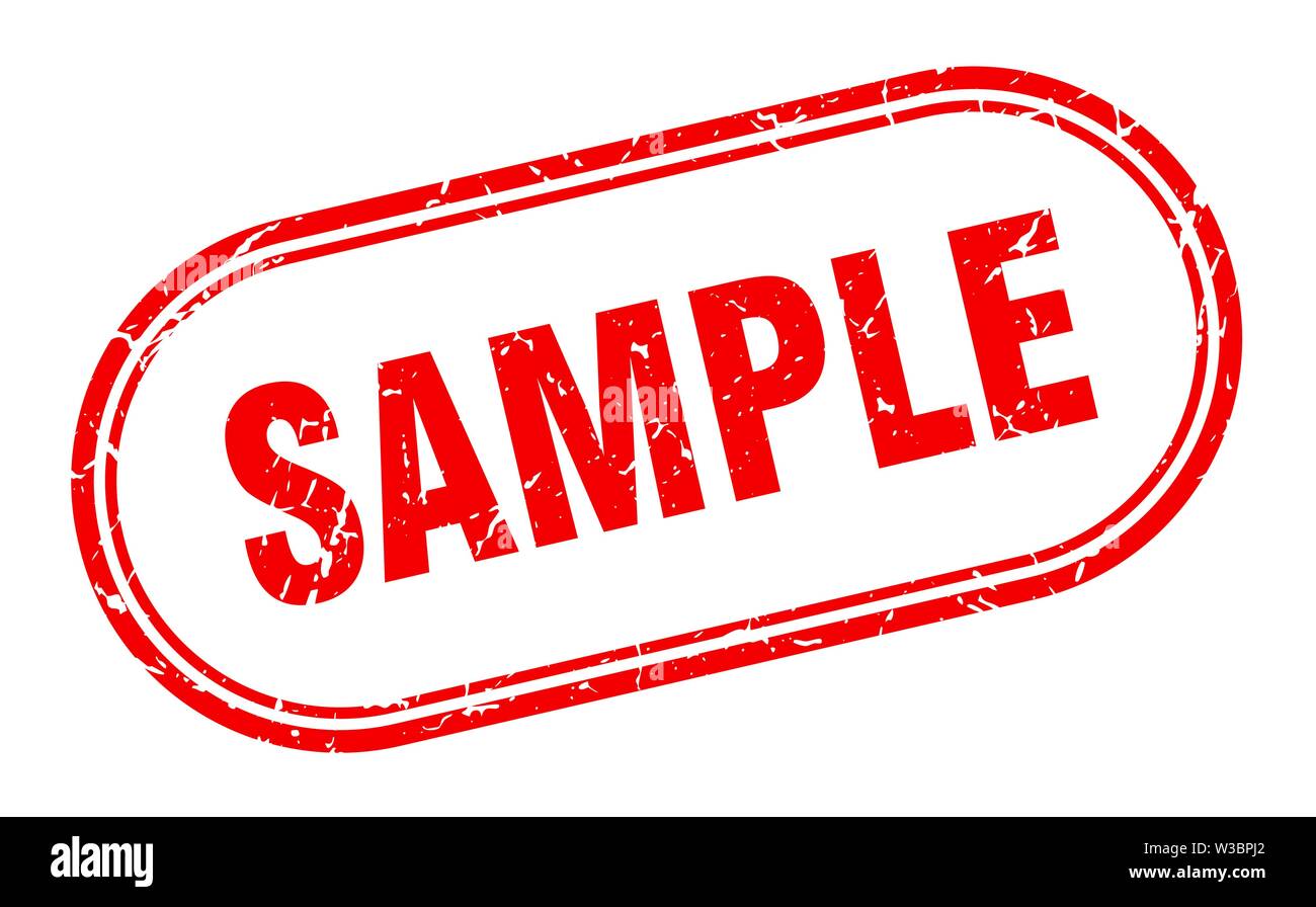 sample stamp. sample square grunge sign. sample Stock Vector Image ...