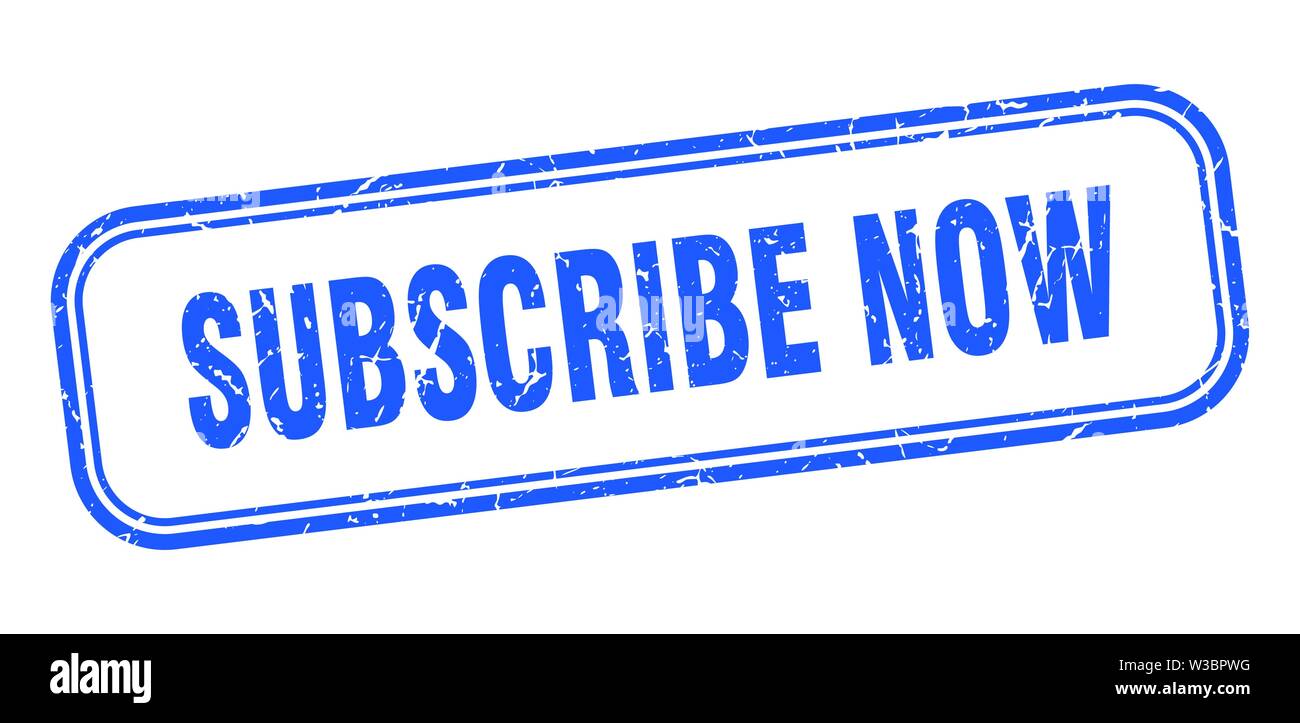 subscribe now stamp. subscribe now square grunge sign. subscribe now ...