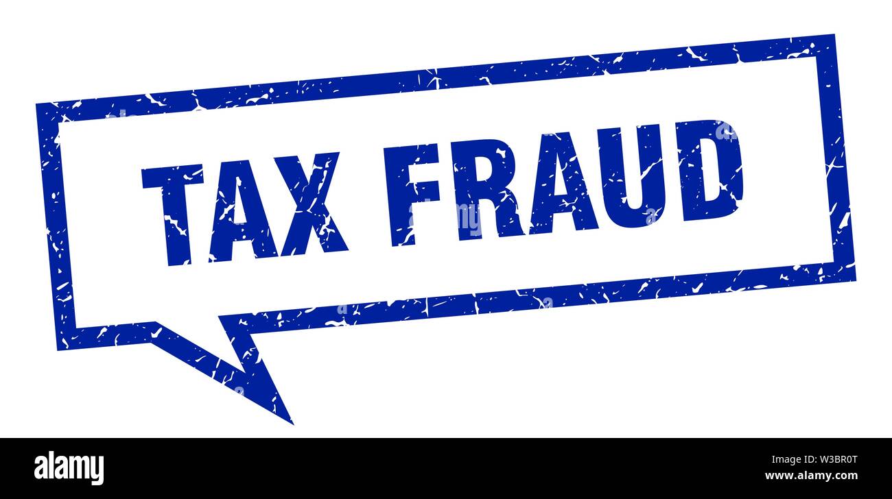 Tax fraud sign square Stock Vector Images - Alamy