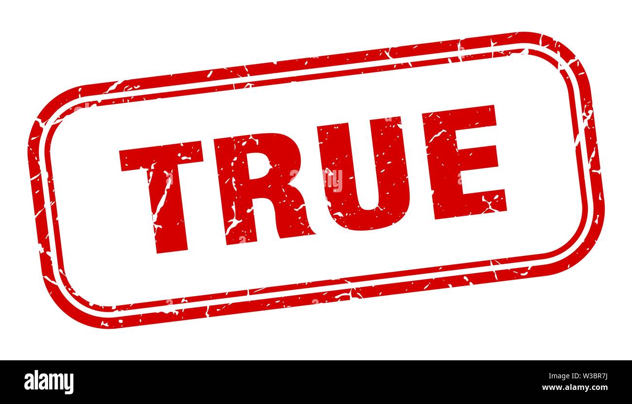 true stamp. true square grunge sign. true Stock Vector Image & Art - Alamy