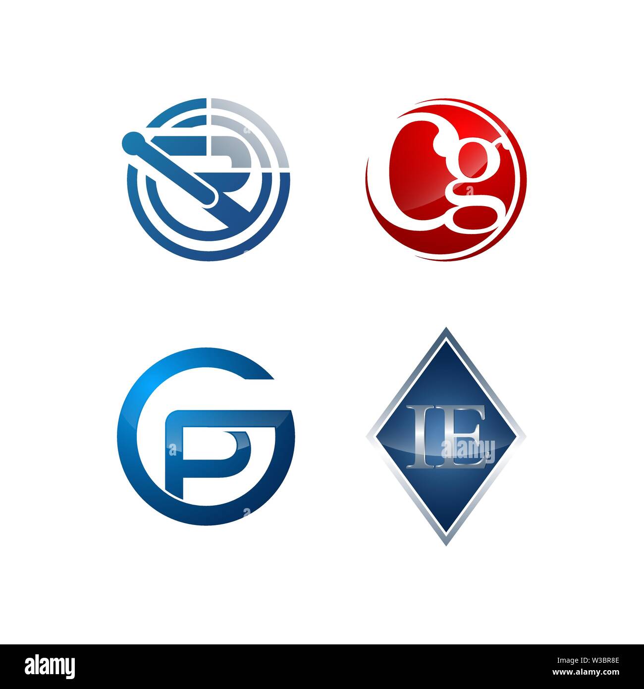 Set of symbol for Business logo design template. Collection of ...