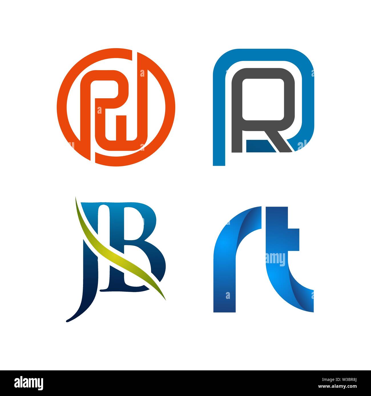 Set of symbol for Business logo design template. Collection of ...