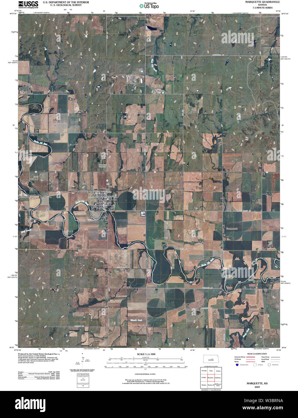 Map of marquette hi-res stock photography and images - Alamy
