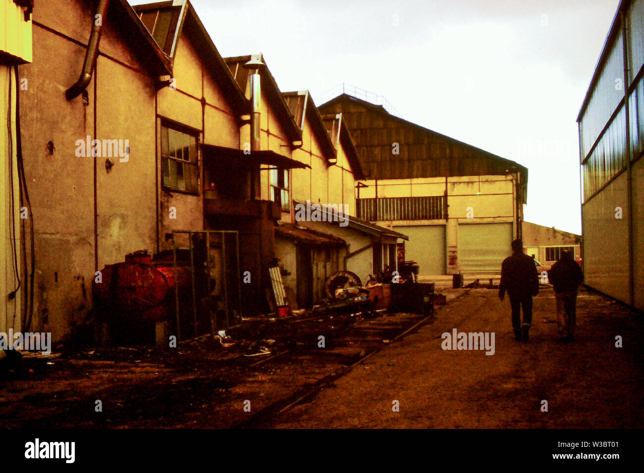 Zonn 4 a security firm using mad killer dogs, Lyon, France Stock Photo ...