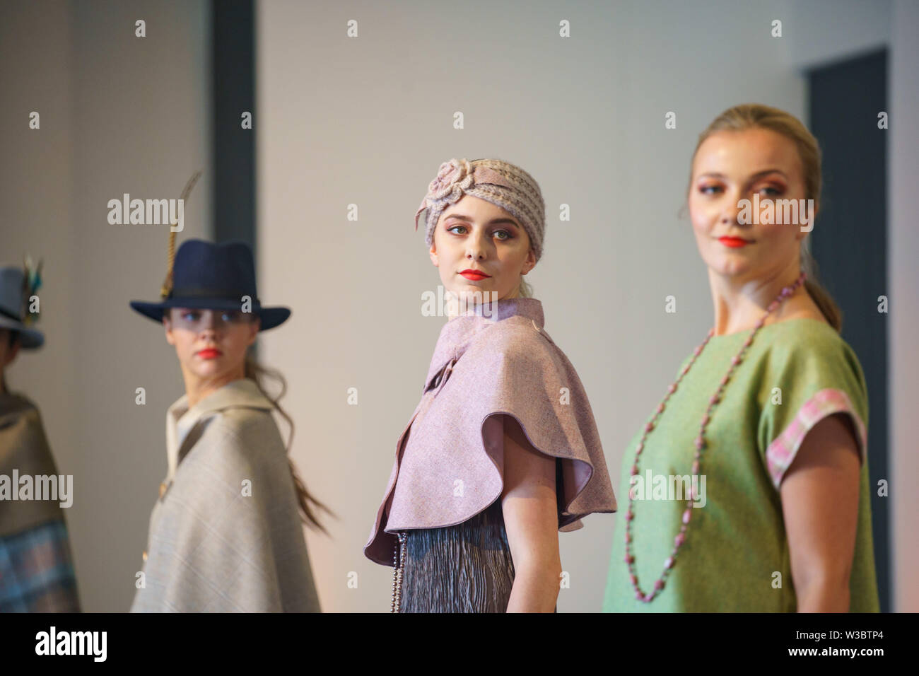 Kuoni Catwalk female fashion models at The Great Yorkshire Show ...