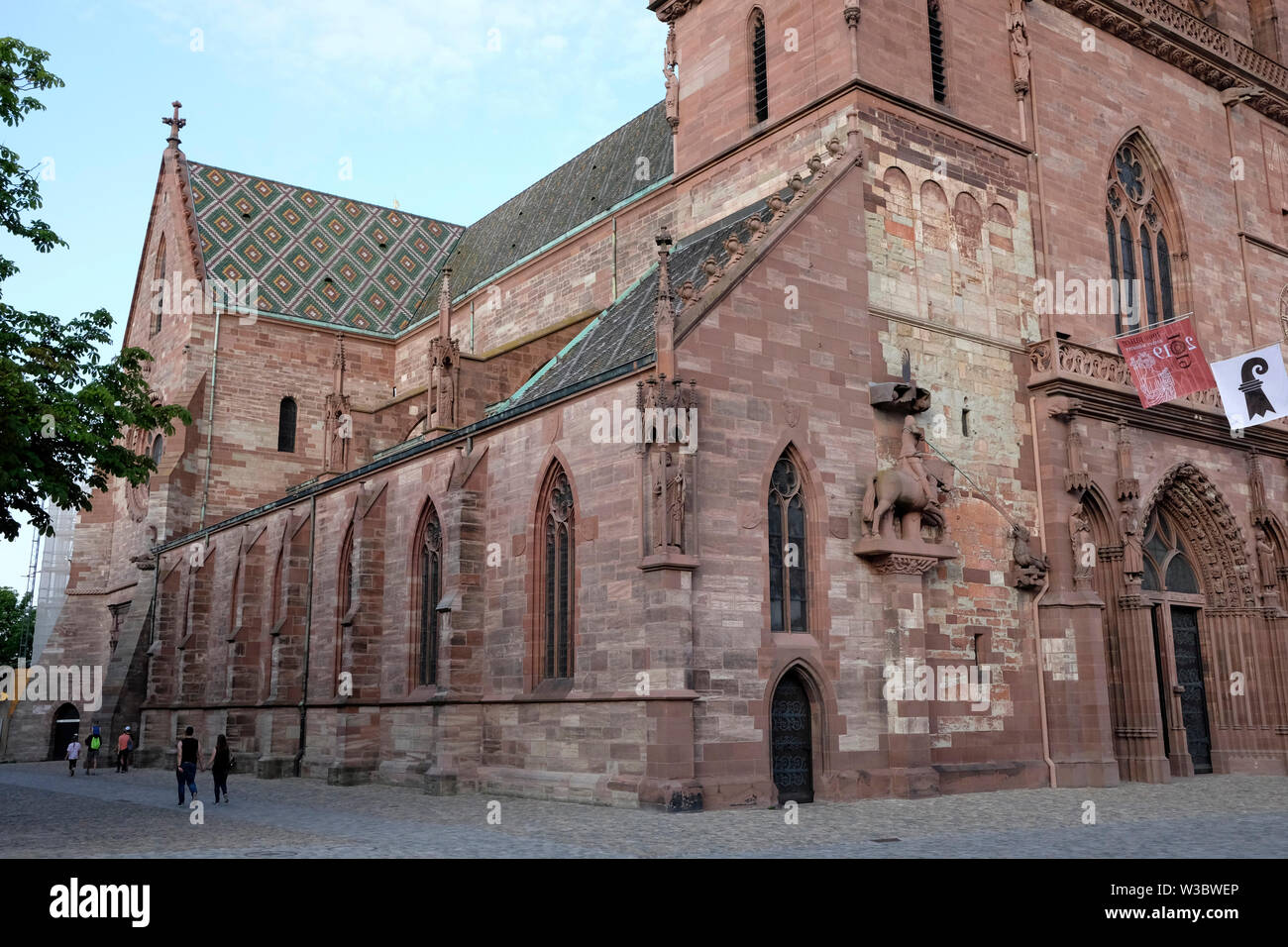 Basel minster basler münster hi-res stock photography and images - Alamy