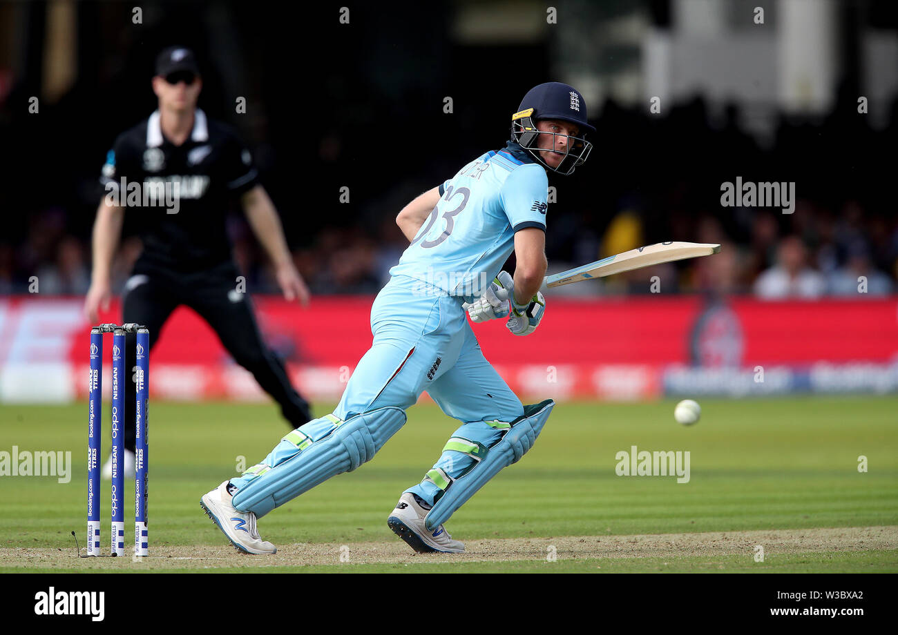 England's Jos Buttler in batting action during the ICC World Cup Final ...