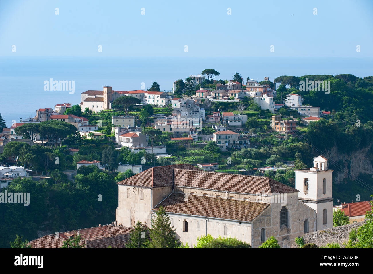 Ravello view from the small village Scala Stock Photo - Alamy
