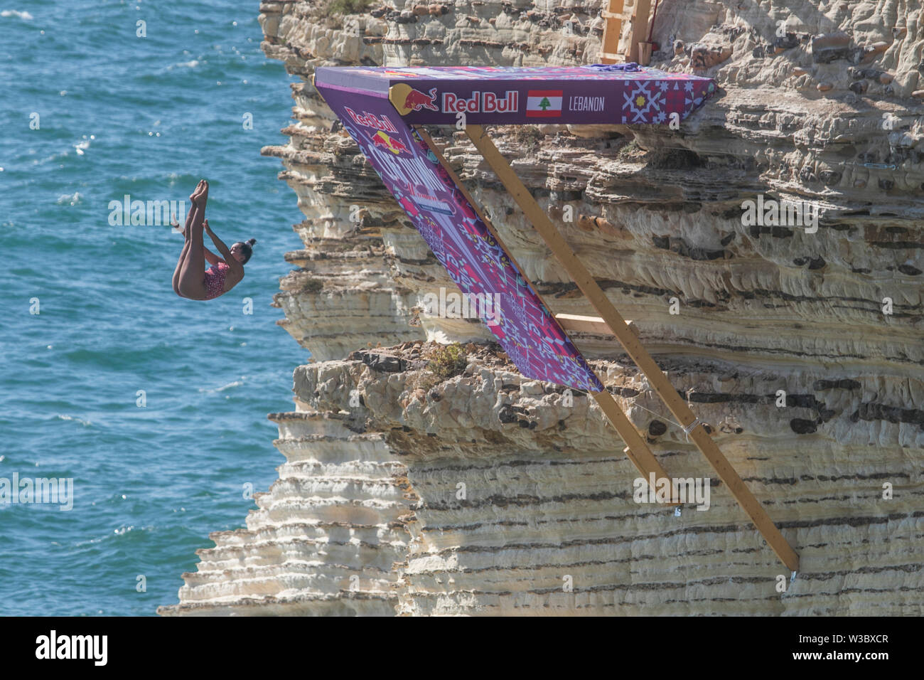 Cliff diving beirut hi-res stock photography and images - Alamy