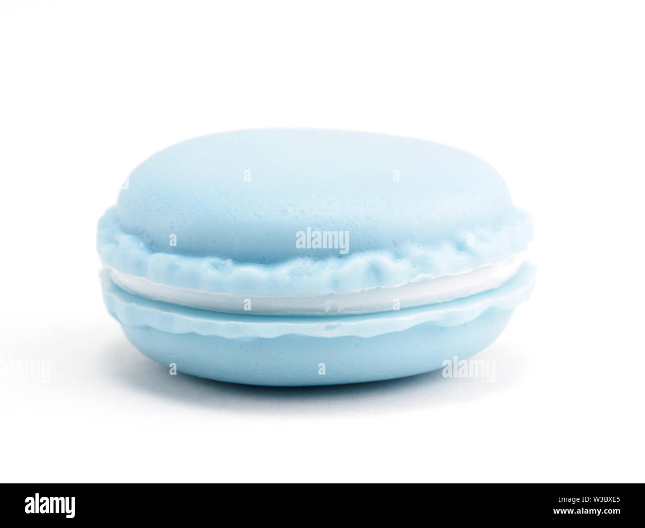 Blue box for storing various things in the form of Macarons cake on a ...
