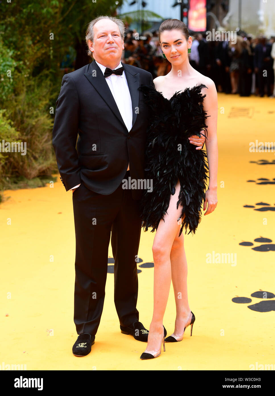 Hans Zimmer and Zoe Zimmer attending Disney's The Lion King European ...
