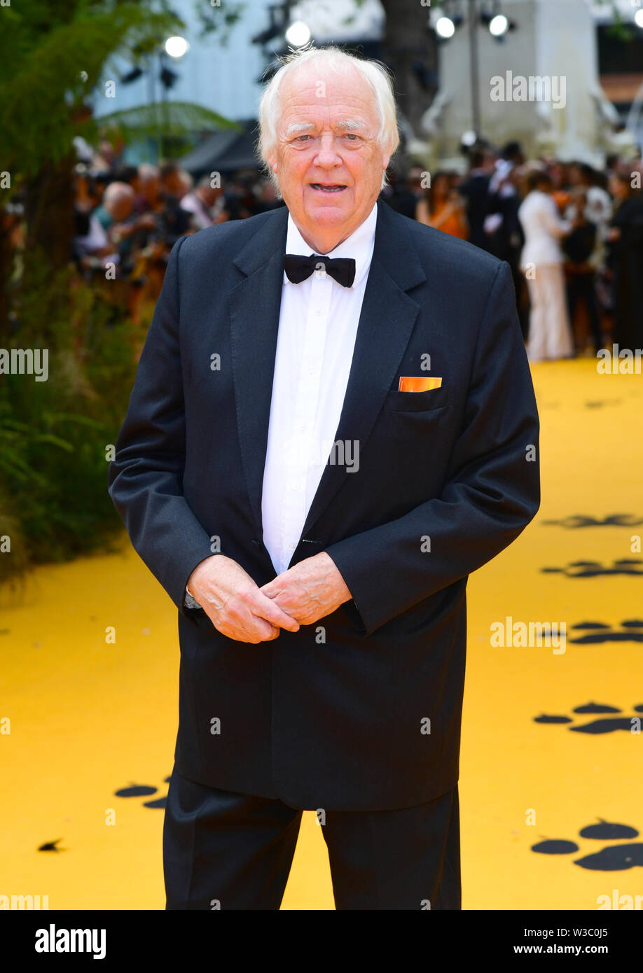 Sir Tim Rice attending Disney's The Lion King European Premiere held in ...