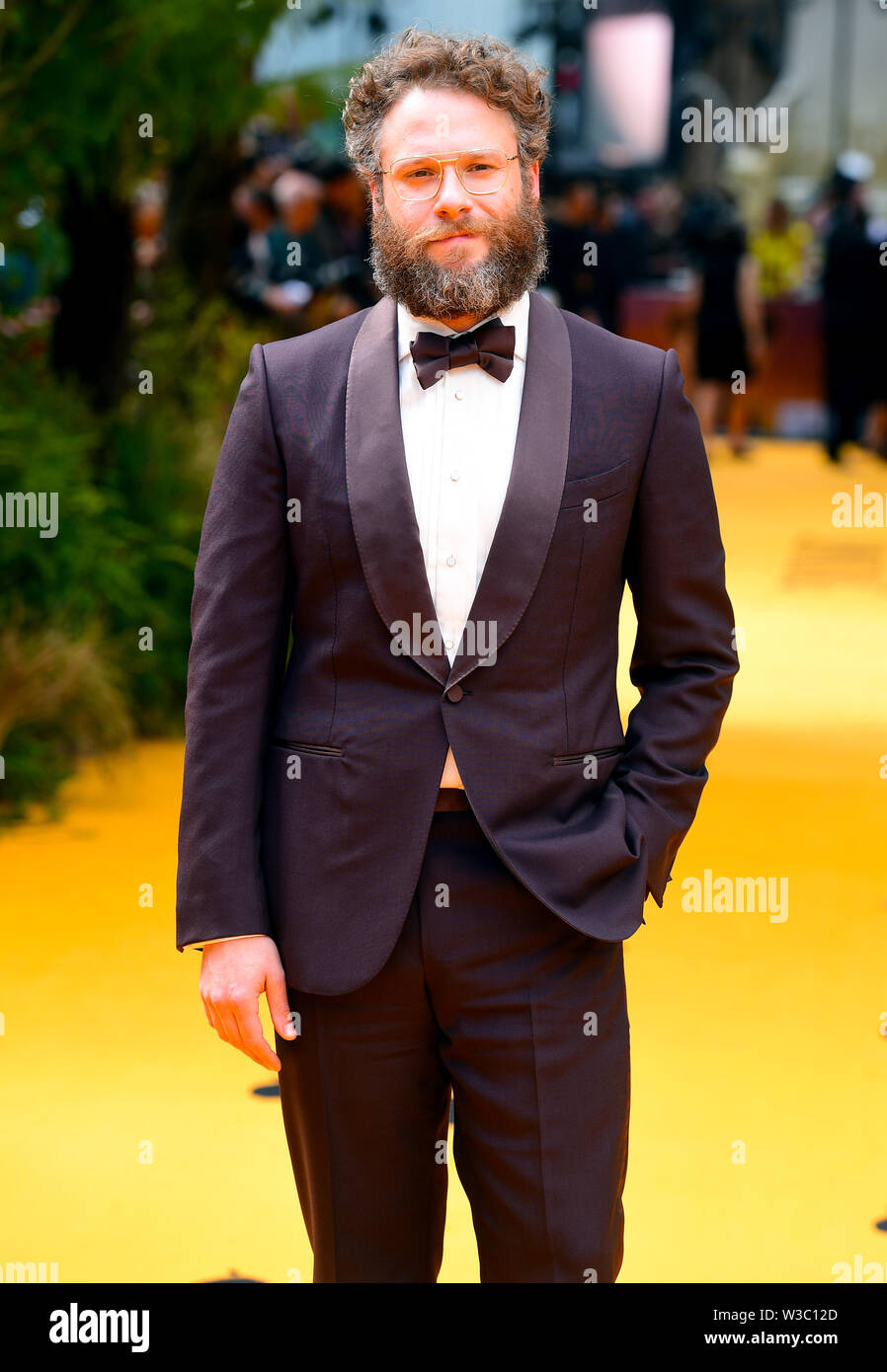 Seth Rogen attending Disney's The Lion King European Premiere held in ...