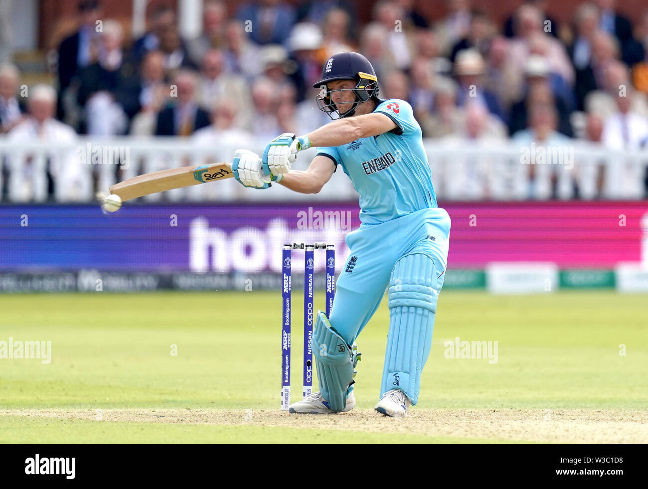 England's Jos Buttler in action during the ICC World Cup Final at Lord ...