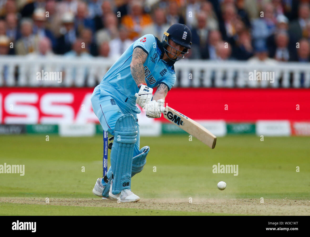 London, UK. 14th July, 2019. LONDON, ENGLAND. JULY 14: Ben Stokes of ...