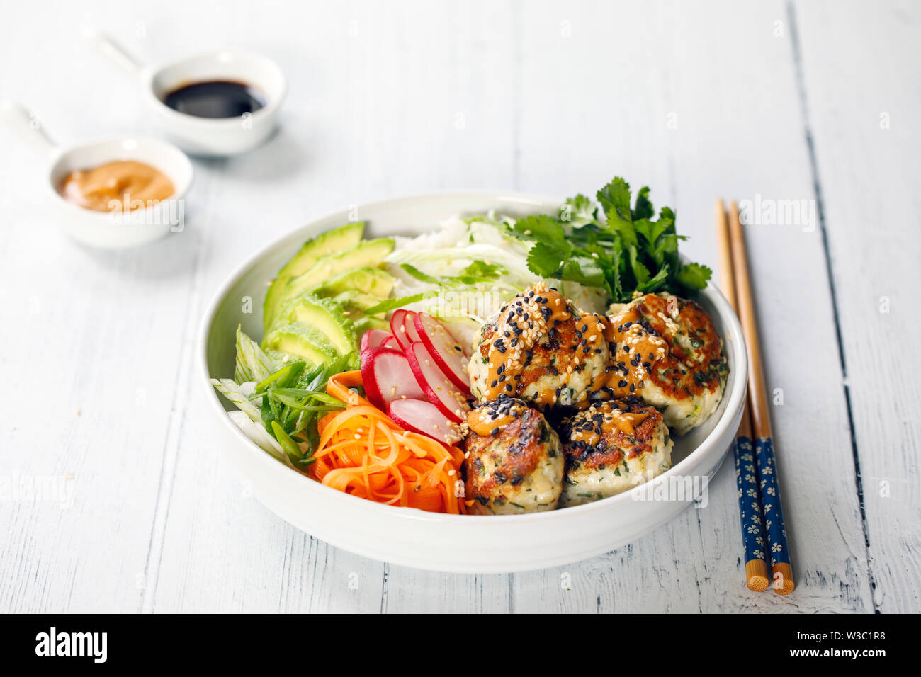 Poultry mince balls hi-res stock photography and images - Alamy