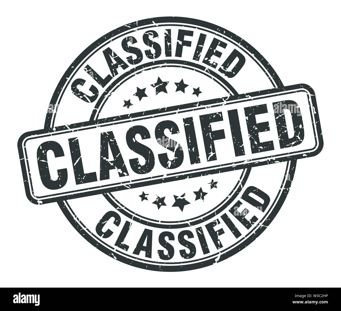 classified stamp. classified round grunge sign. classified Stock Vector ...