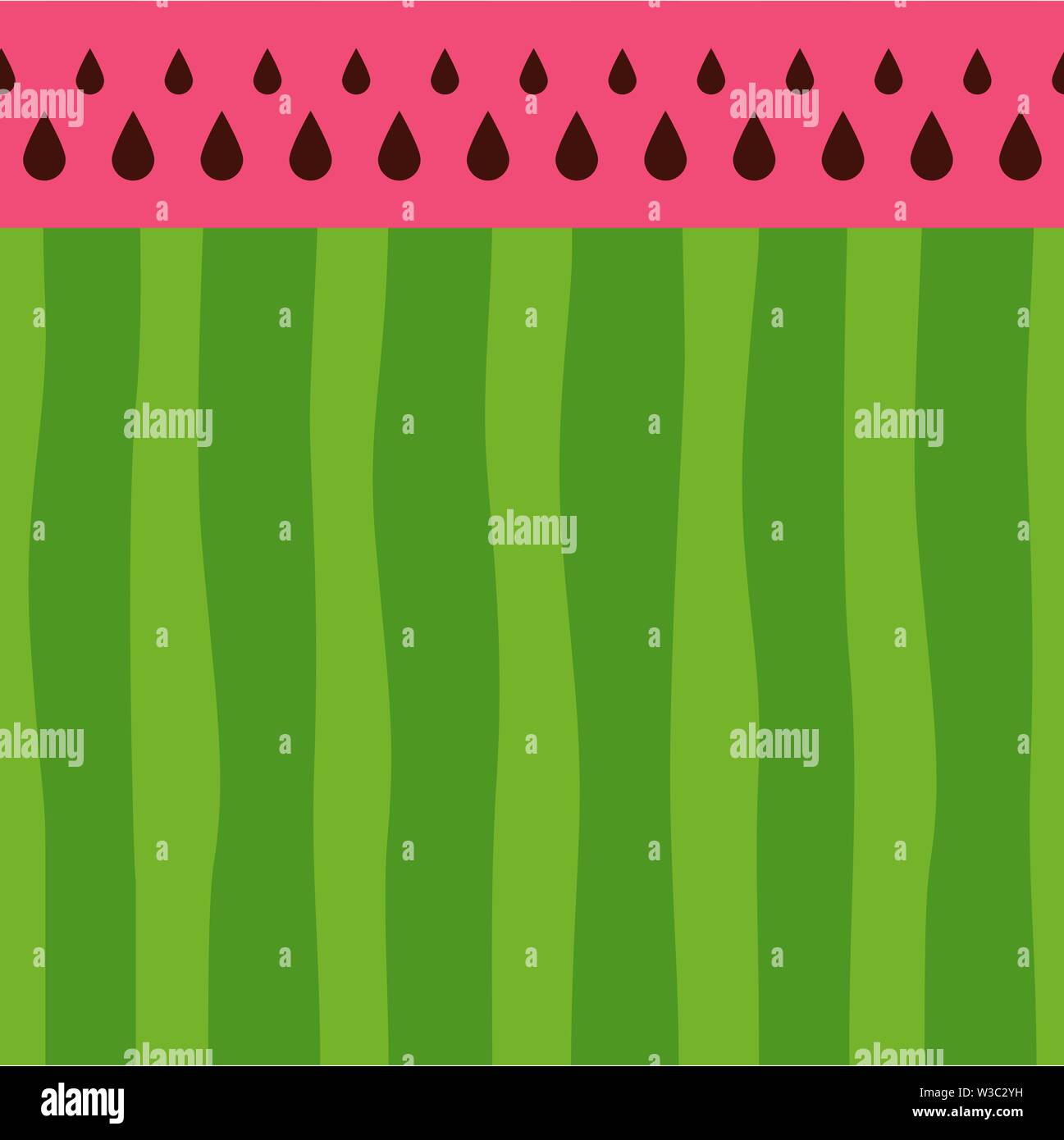 Abstract seamless pattern of smooth vertical green lines, watermelon ...