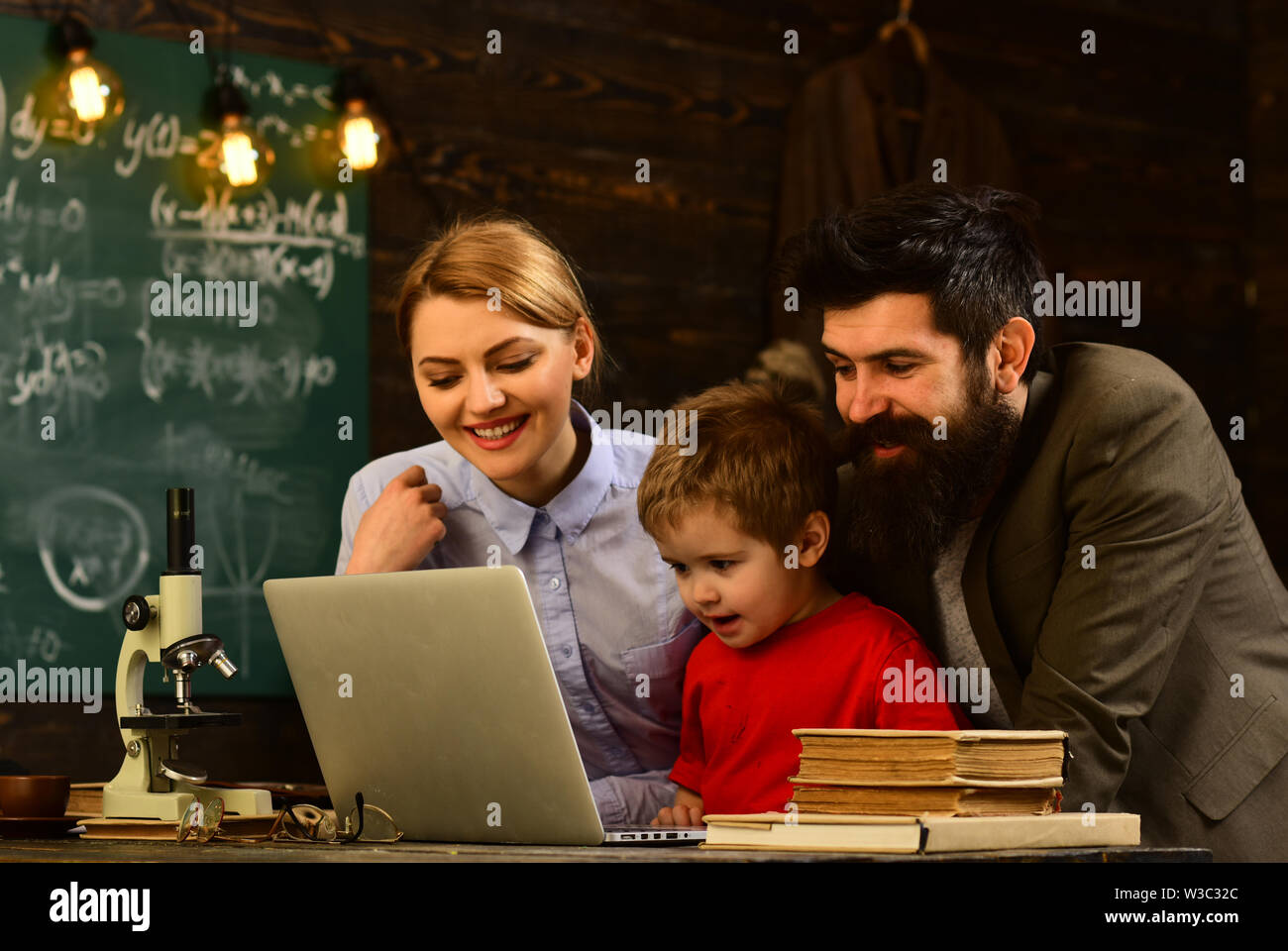 Digital classroom environment hi-res stock photography and images - Alamy