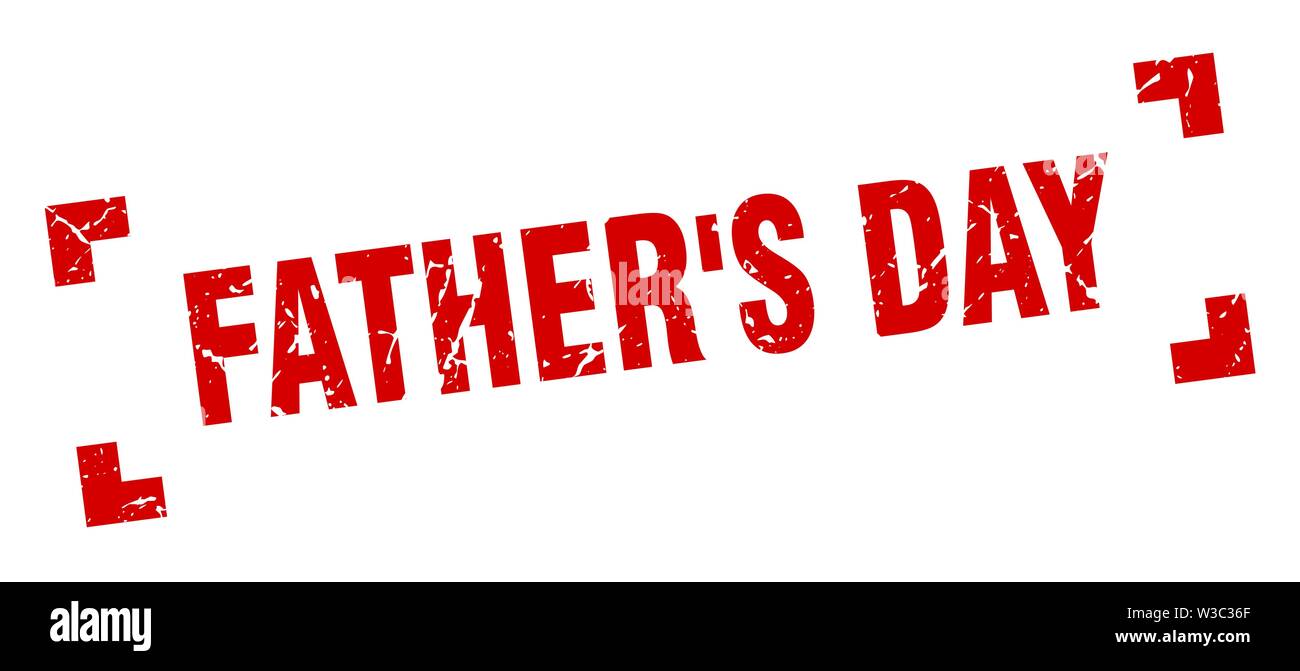 father's day stamp. father's day square grunge sign. father's day Stock ...