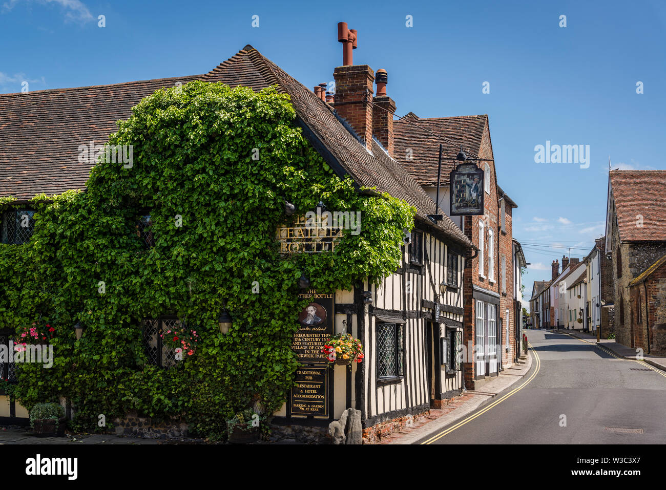 The Leather Bottle - a quaint village tea room in the High Street ...