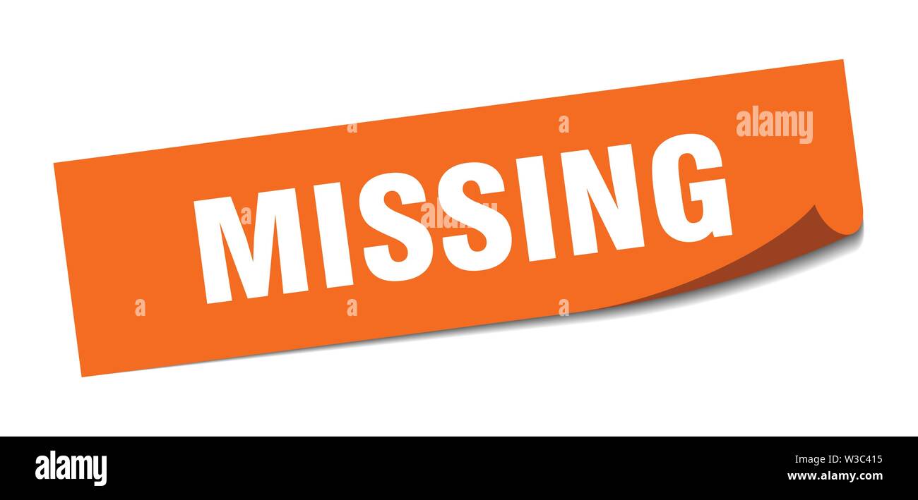 Missing flyer Stock Vector Images - Alamy