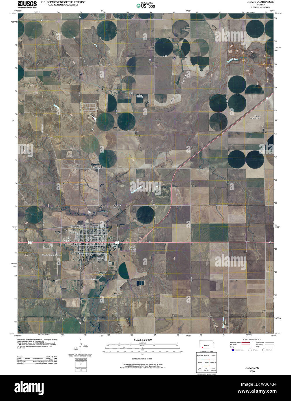 Meade map hi-res stock photography and images - Alamy