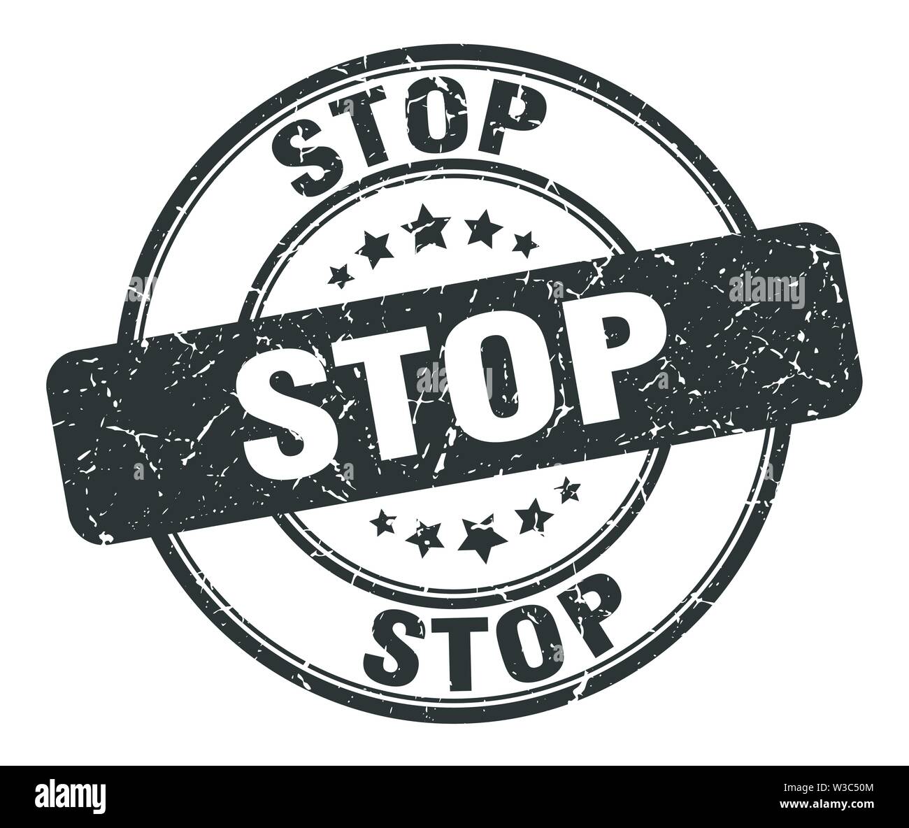 stop stamp. stop round grunge sign. stop Stock Vector Image & Art - Alamy