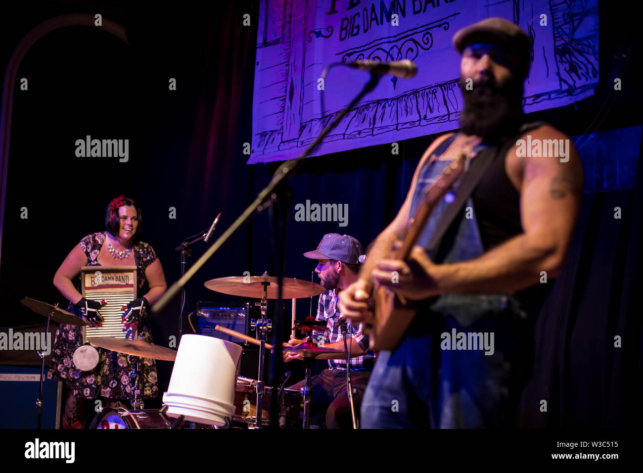 the reverend Peyton's big damn band live at Band on the wall Manchester ...