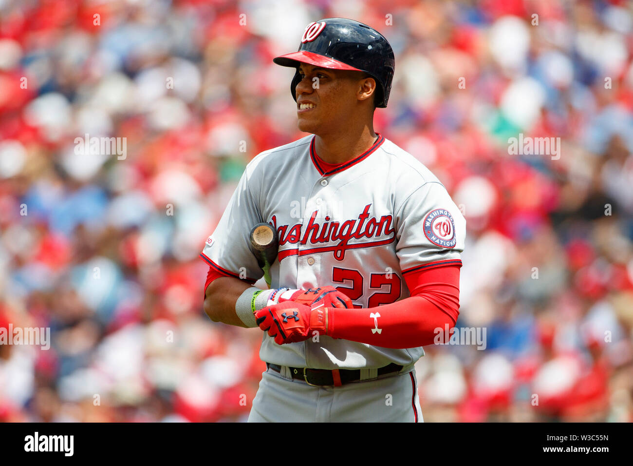 Philadelphia, Pennsylvania, USA. 14th July, 2019. Washington Nationals ...