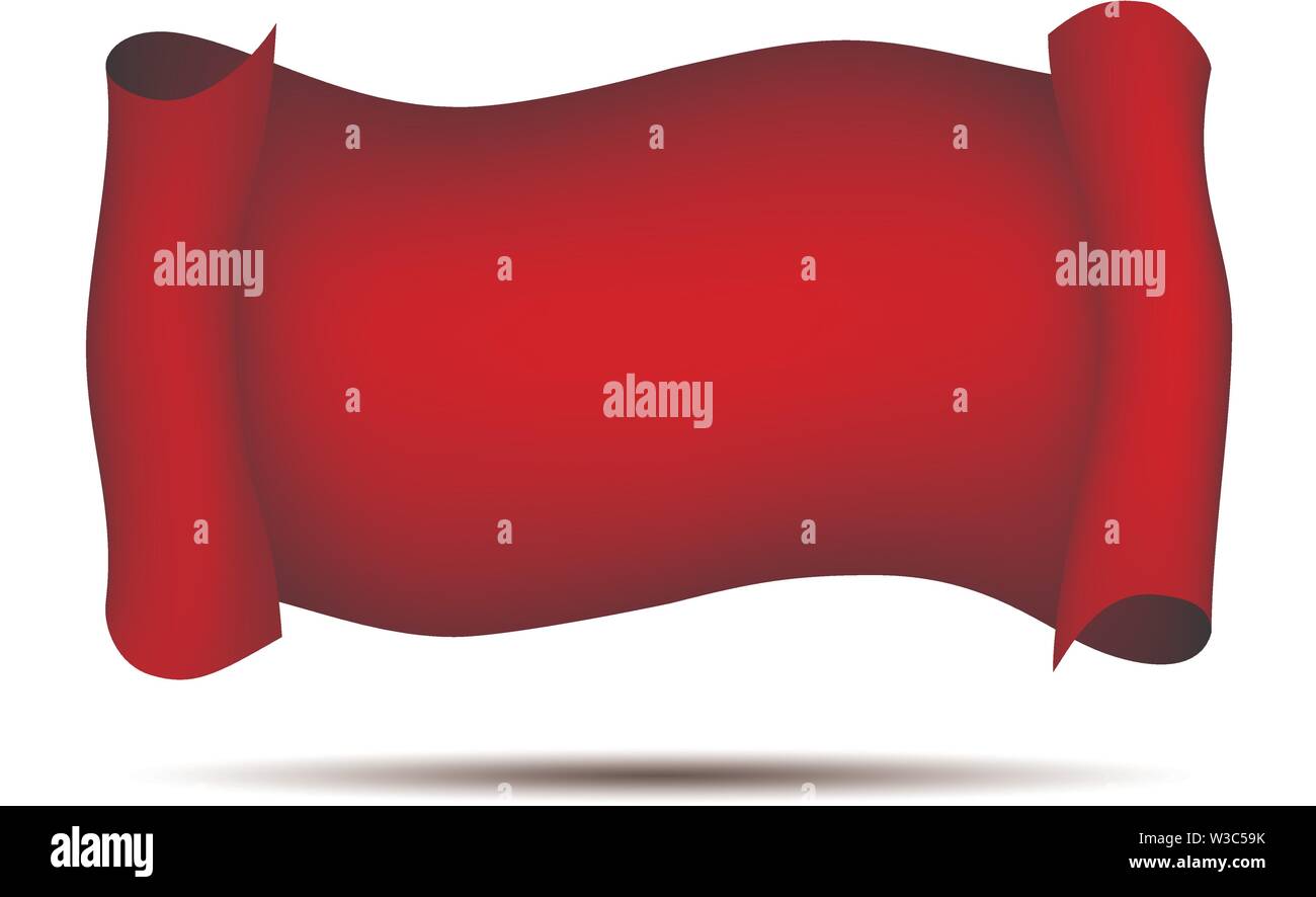 Horizontal white card red Stock Vector Images - Alamy