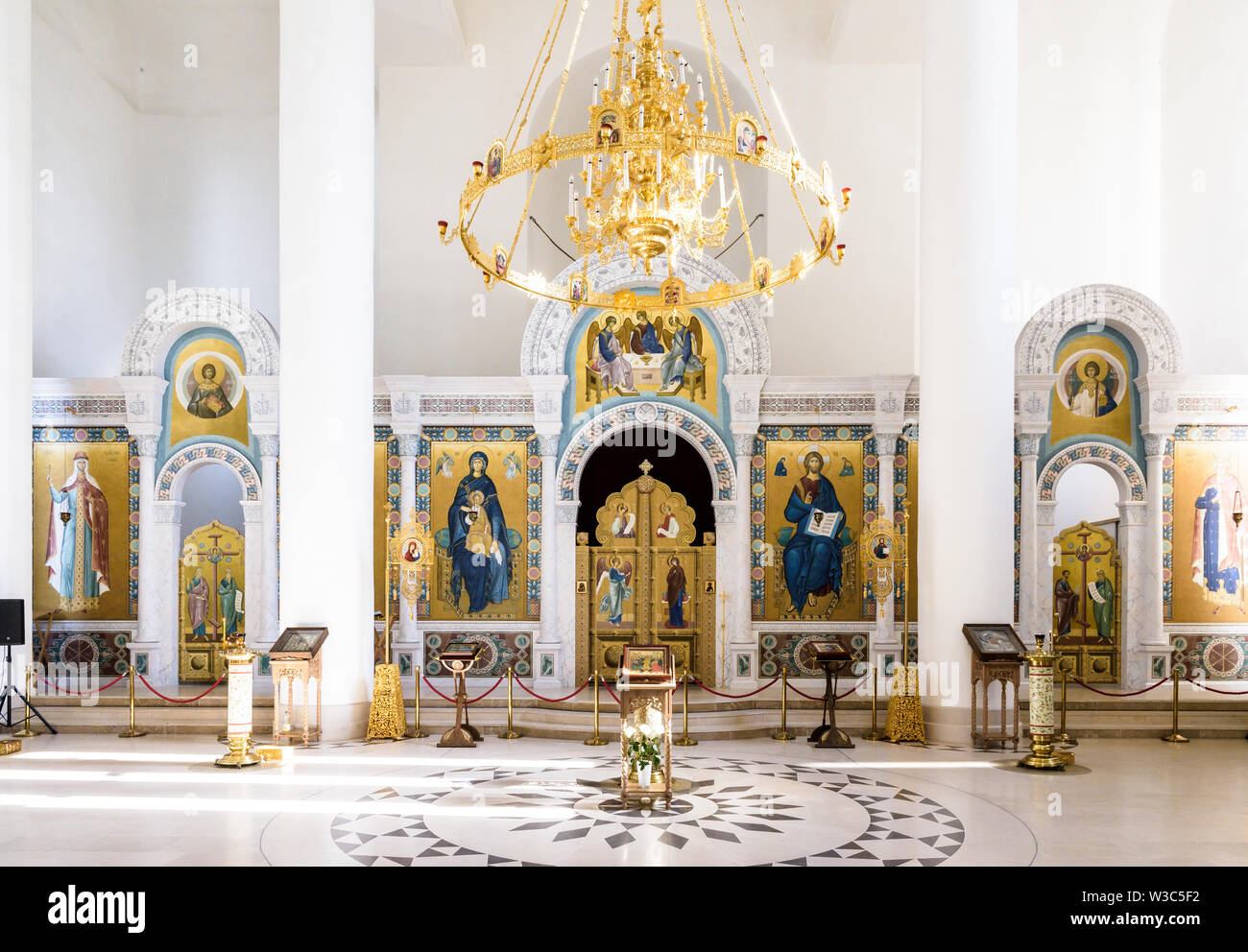 Russian Holy Trinity Cathedral Russia, Saratov. The Holy Trinity