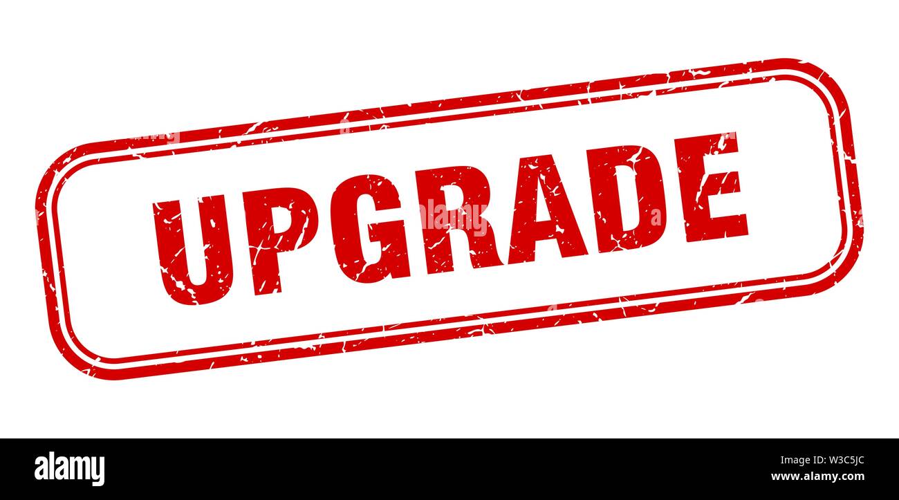 upgrade stamp. upgrade square grunge sign. upgrade Stock Vector Image ...