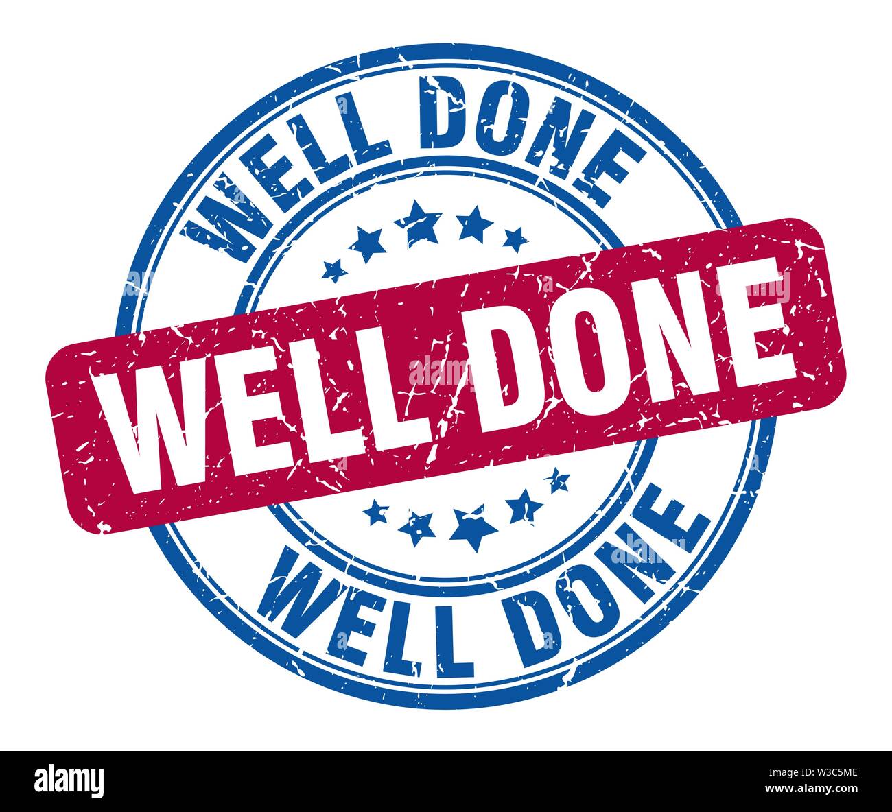 well done stamp. well done round grunge sign. well done Stock Vector ...