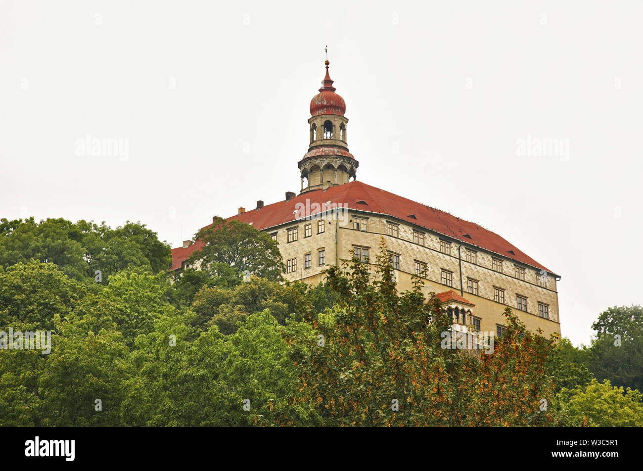 Castle Nachod. Czech republic Stock Photo - Alamy