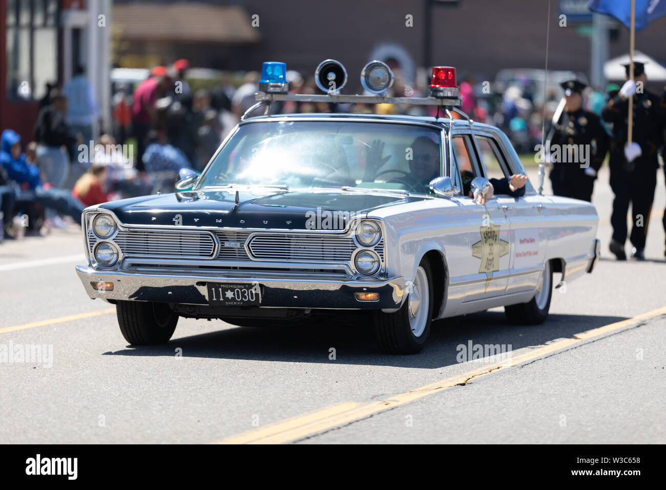 Benton Harbor, Michigan, USA - May 4, 2019: Blossomtime Festival Grand ...