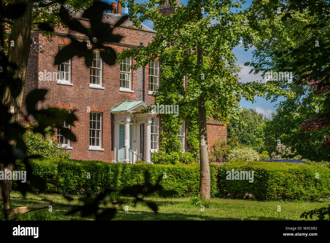Beautiful Georgian red brick country house, Cobham, a village in Kent ...