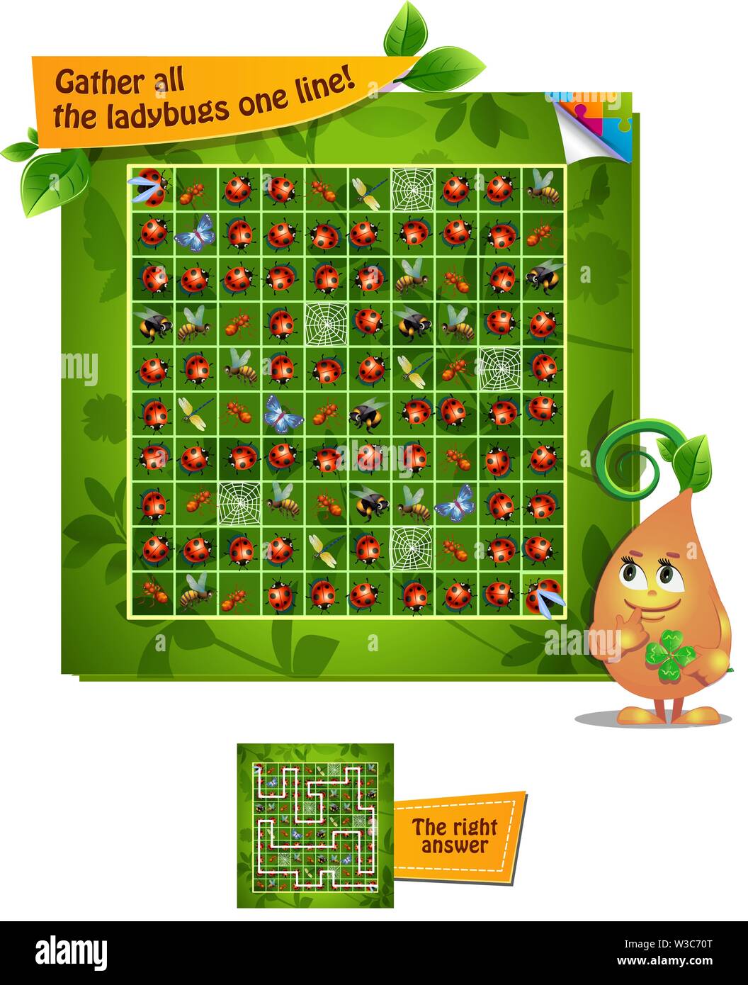 Match 3 game Stock Vector Images - Alamy