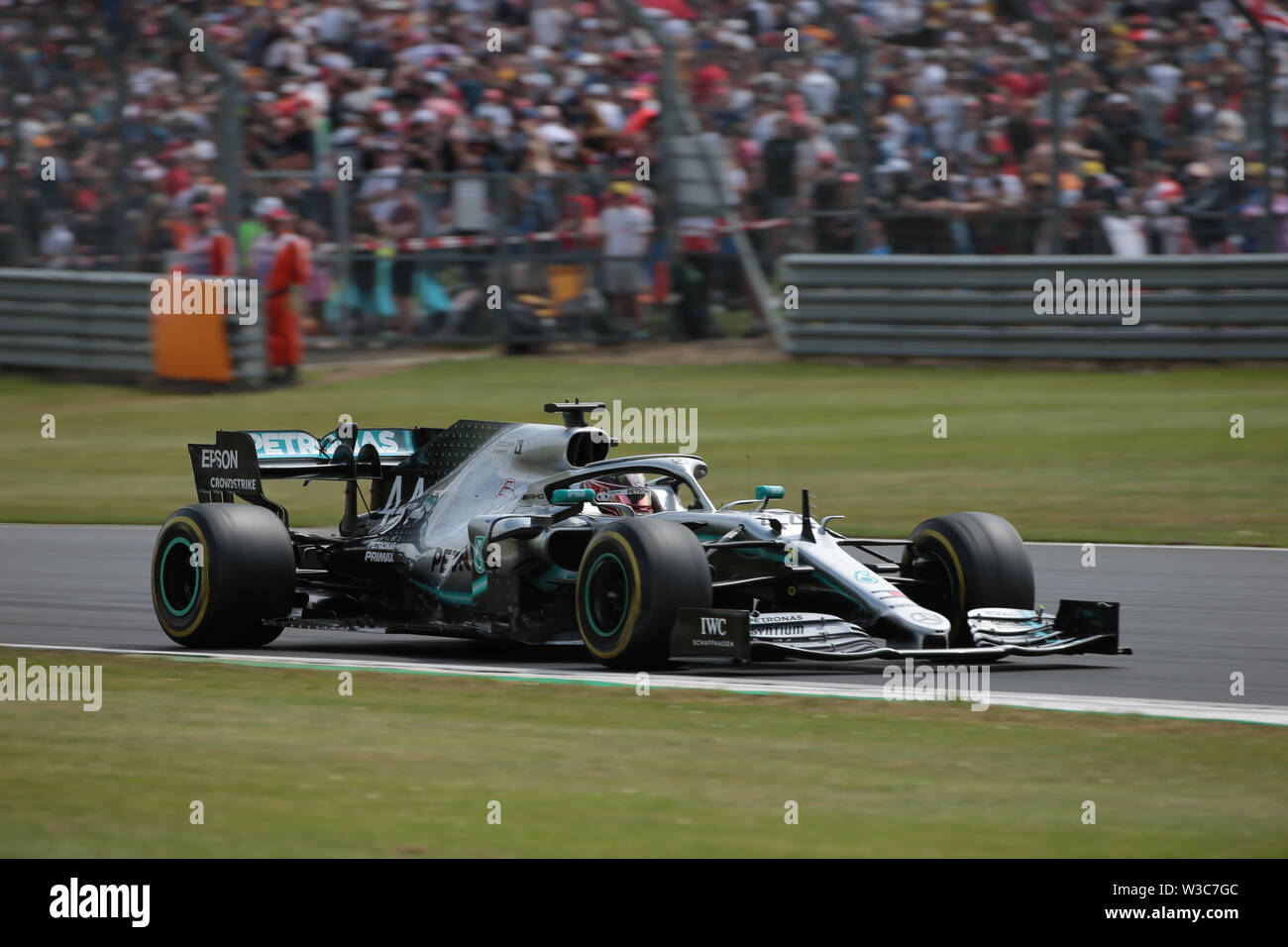 2019 lewis hamilton silverstone hi-res stock photography and images - Alamy