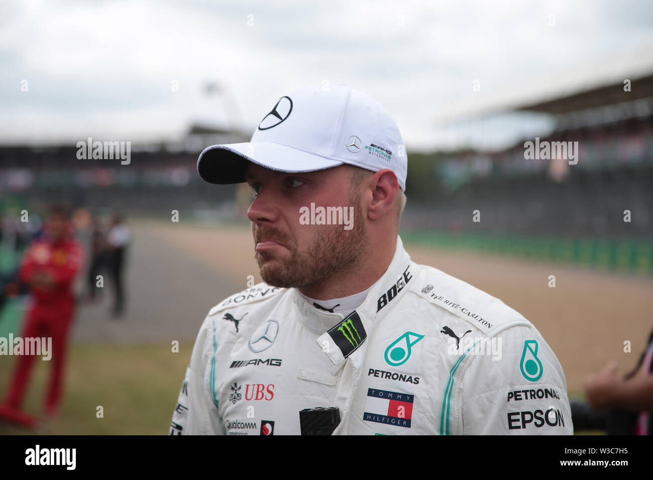 Mercedes amg f1 w10 on grid hi-res stock photography and images - Alamy