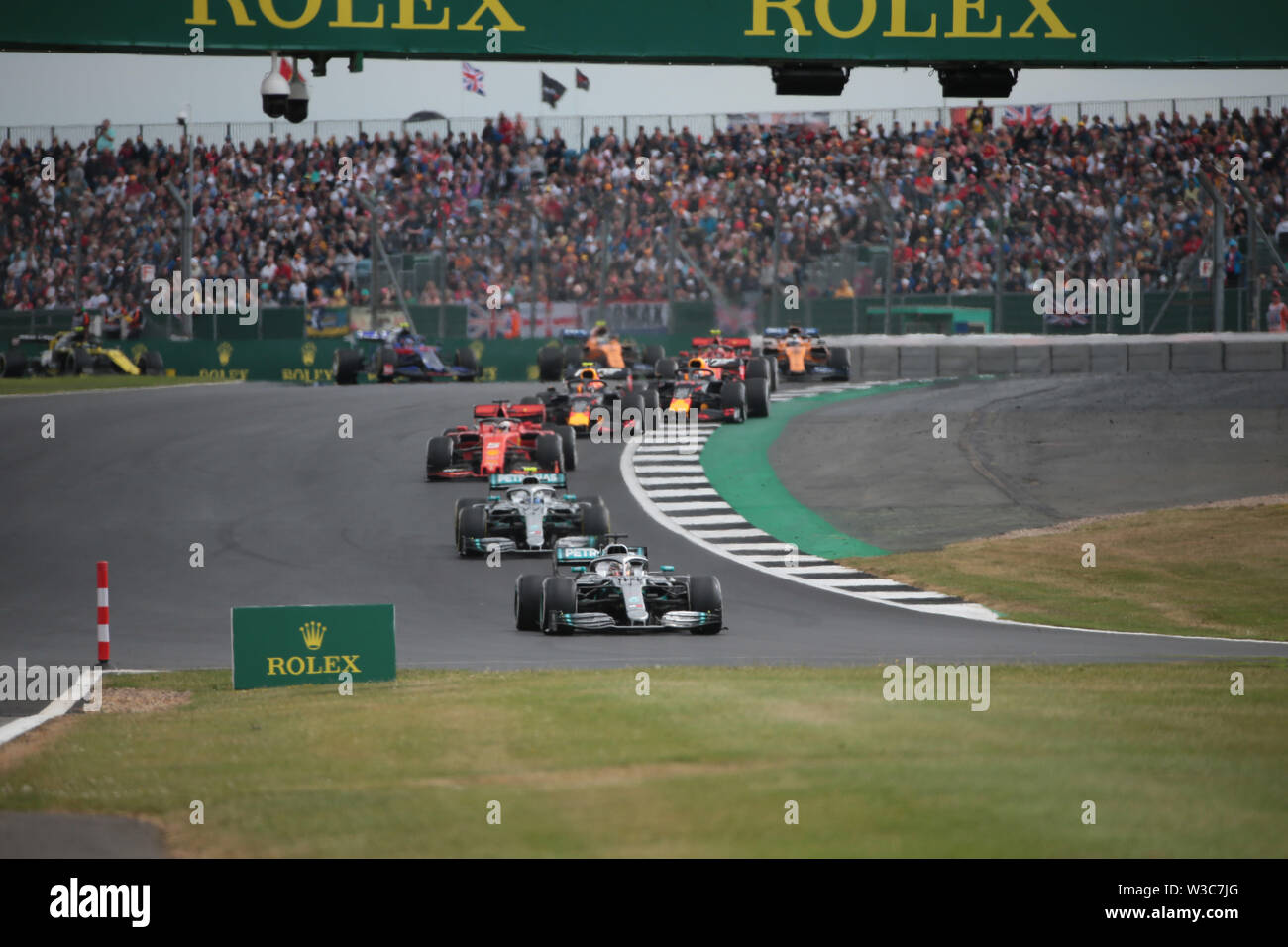 2019 lewis hamilton silverstone hi-res stock photography and images - Alamy